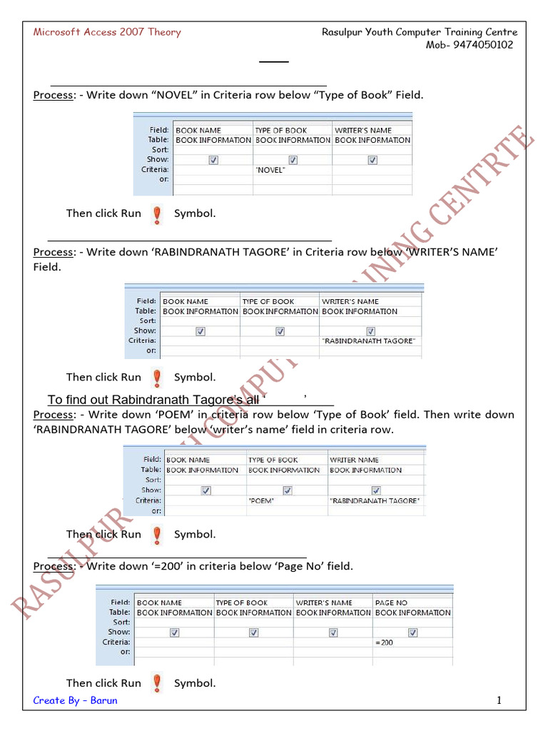 Access All Query | PDF | Computing | Software