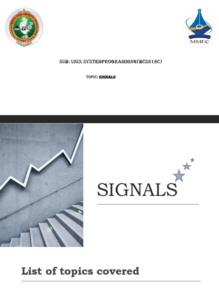 SIGNALS_shweta | PDF | Software Engineering | Operating System Technology