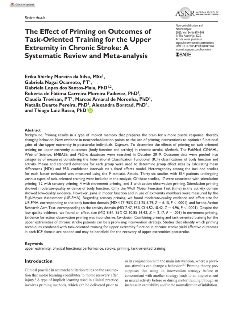 Artigo priming | PDF | Priming (Psychology) | Effect Size