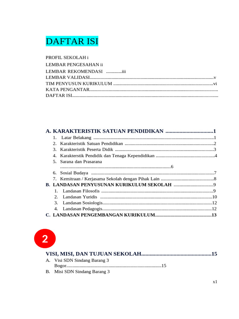Daftar Isi 2 | PDF