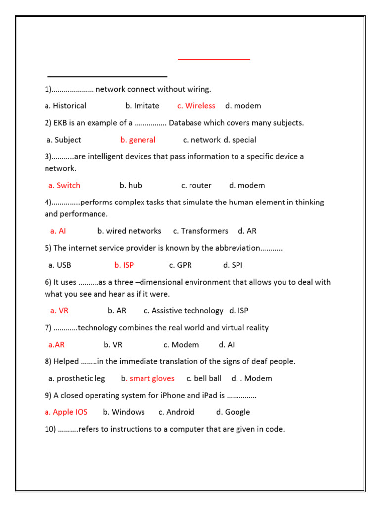 Model Answer (Final Revision Docx) 7u83j | PDF | Computing | Software