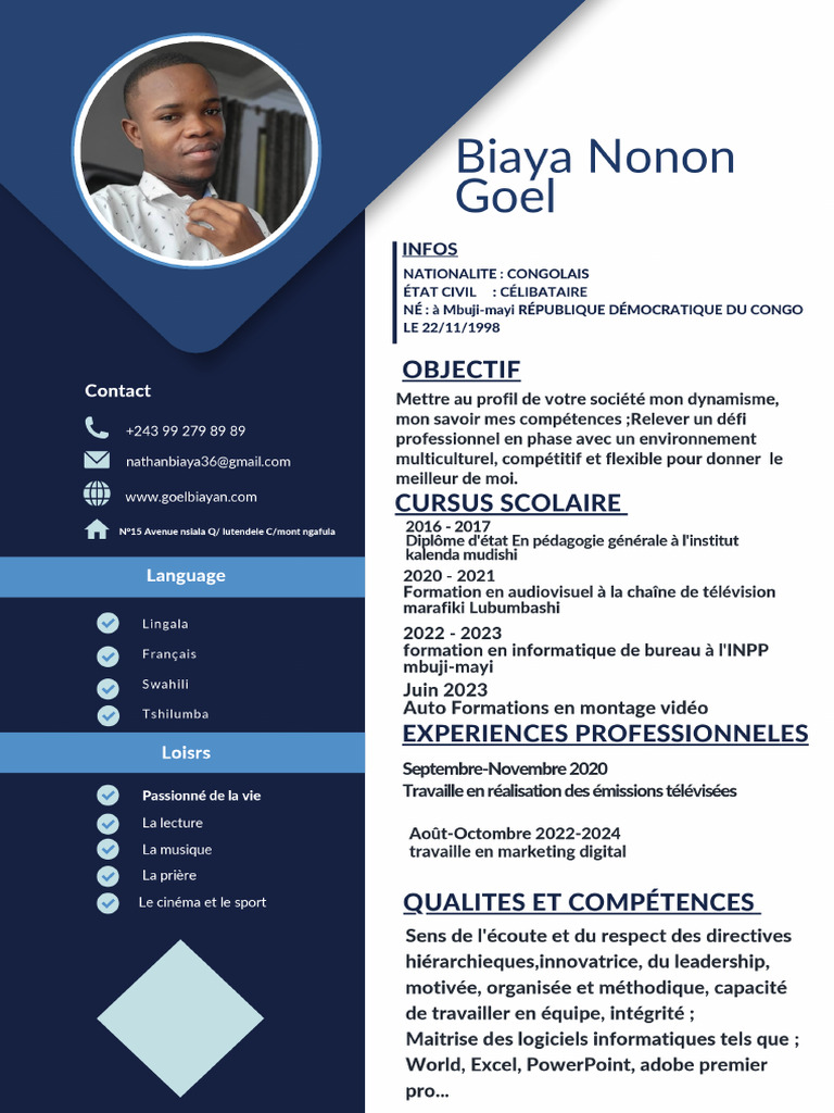 mon cv | PDF