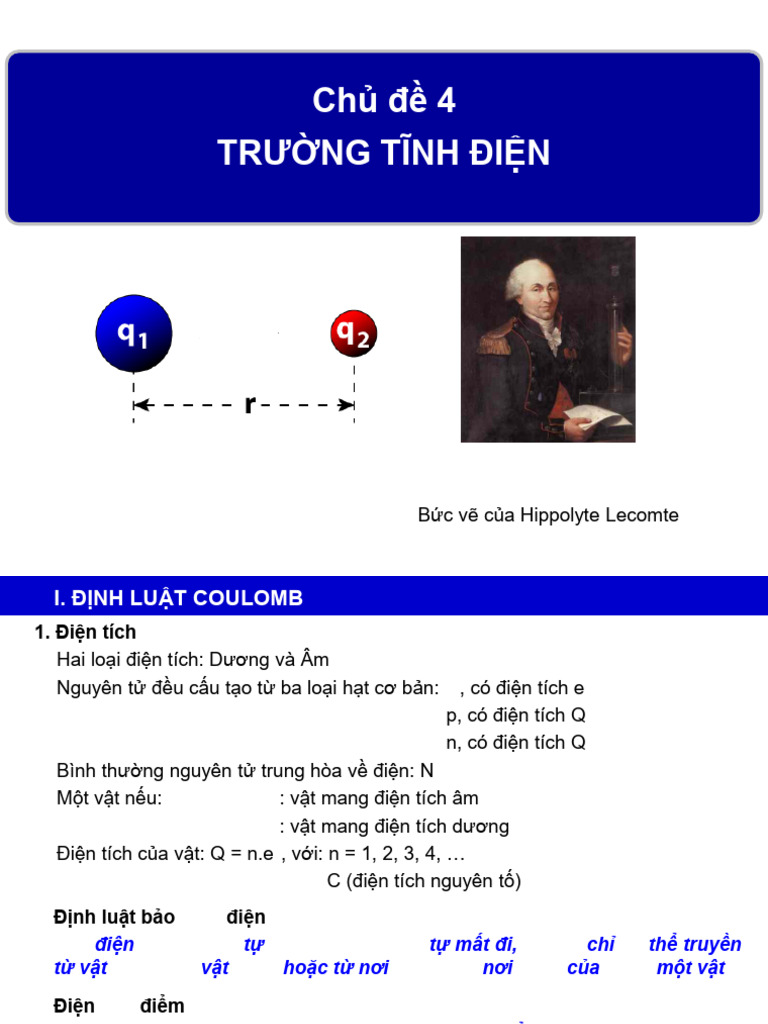 Chuong 4 - TRUONG TINH DIEN (Bai Giang VLDC - Phan Van Cuong-NTU) | PDF