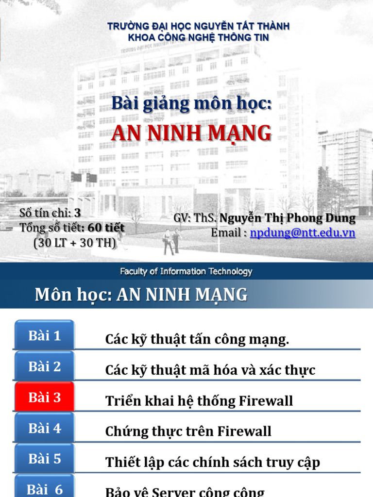 ANM-3 - Trien Khai Firewall | PDF