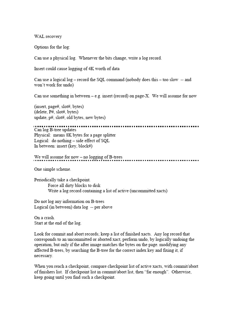 MIT6 830F10 Lec13 | PDF | Data | Databases