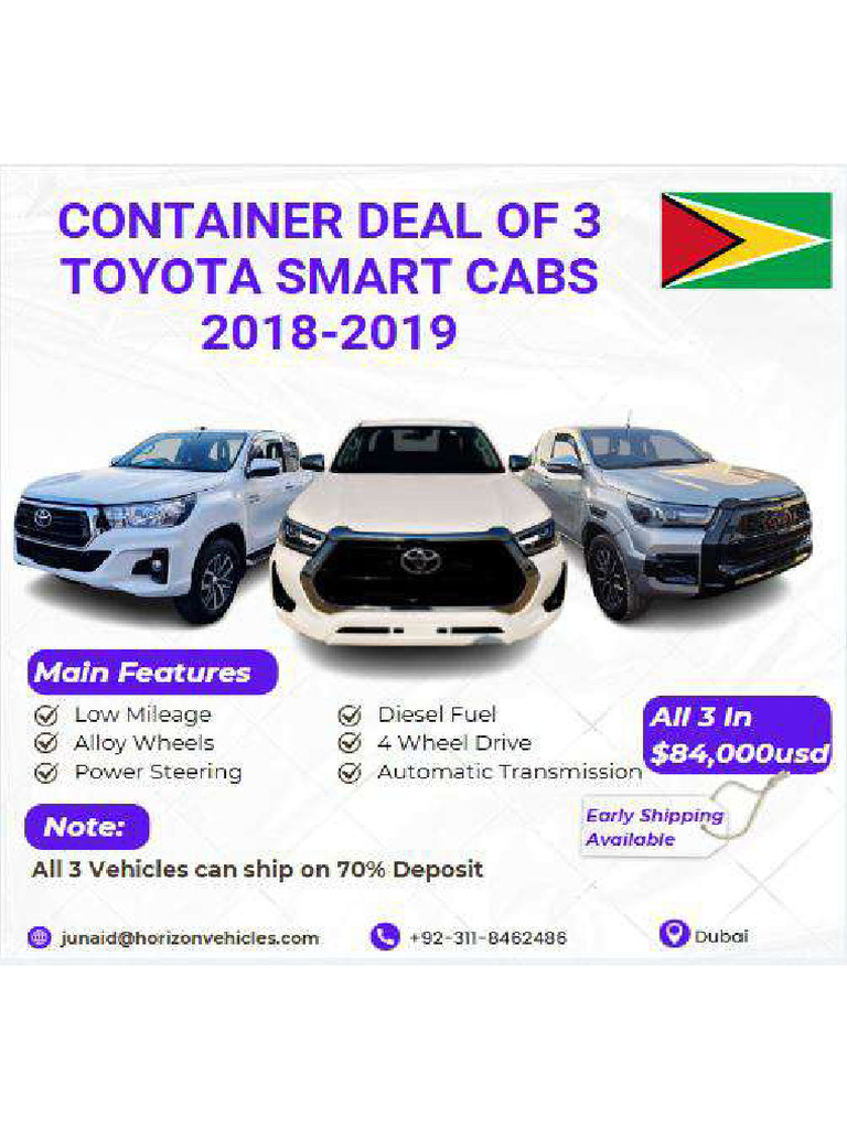 Guyana Deal for Smart Cabs | PDF