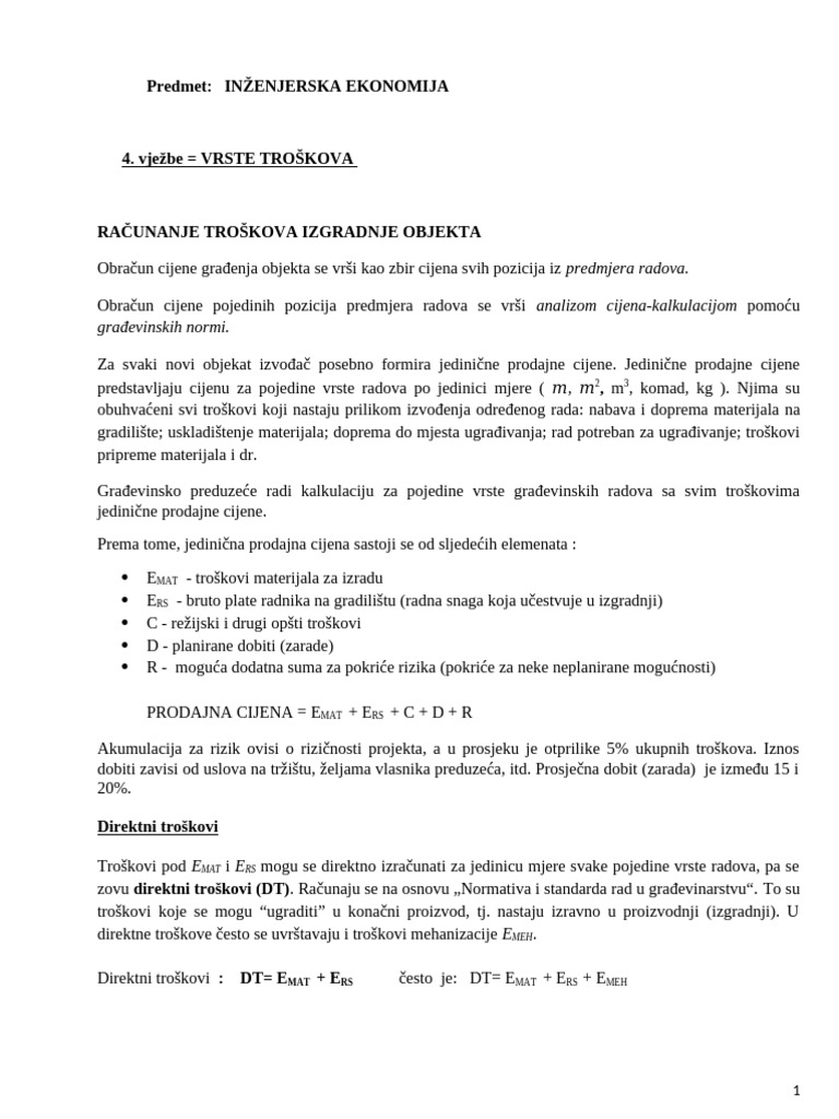 3._vj._Finansijski_plan_i_vrste_troskova | PDF