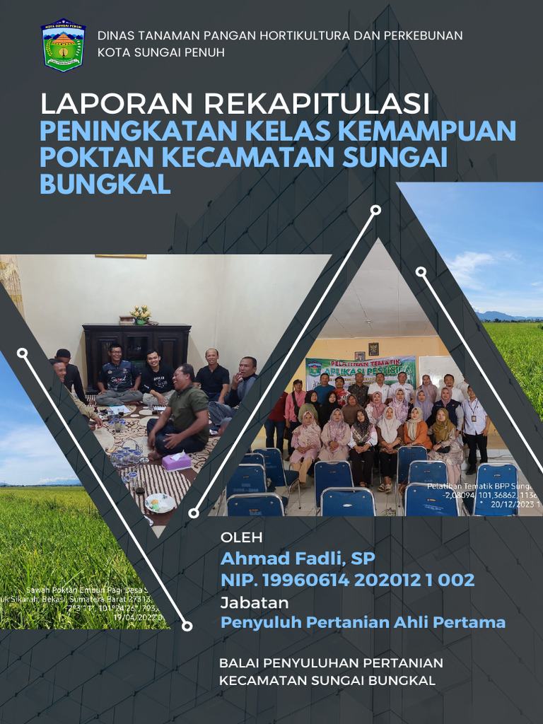 LAPORAN REKAPITULASI PENINGKATAN KELAS POKTAN | PDF