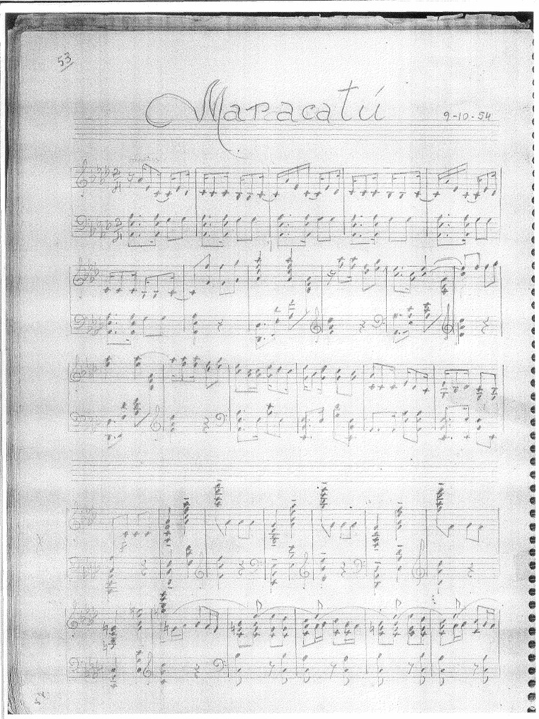 Sandoval, Inah Machado - Maracatú | PDF