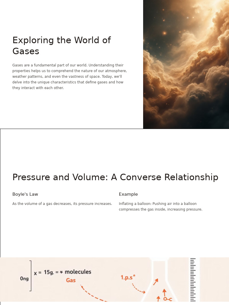 Exploring The World of Gases | PDF