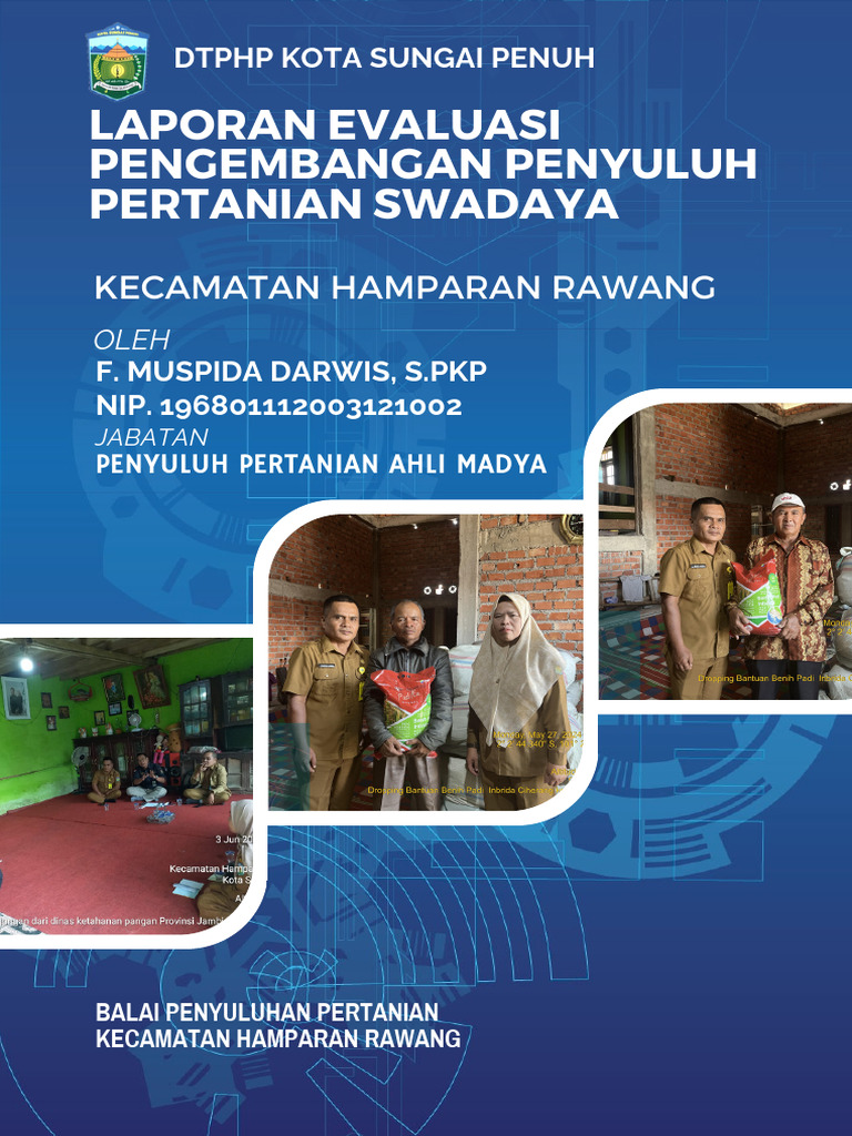 Evaluasi Penyuluh Pertanian Swadaya | PDF