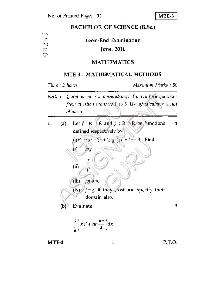 - MTE-3_compressed | PDF | Equations | Tangent