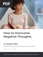 Think CBT Exercise 8 - Longitudinal Formulation V10 | PDF | Thought ...