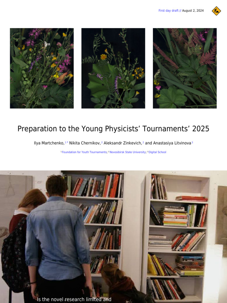 FDD 2025 IYPT Reference Kit | PDF | Mechanics | Applied And Interdisciplinary Physics