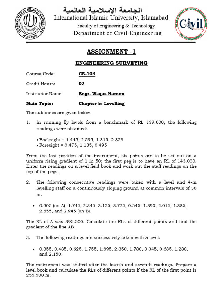 Assignment 1 | PDF | Engineering