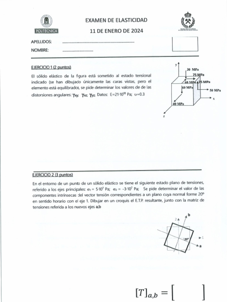 Solucion Examen Enero 2024 | PDF