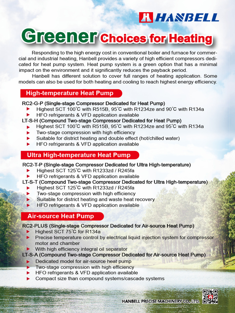 Heat-pump FLYER 2024 | PDF | Heat Pump | Energy Technology