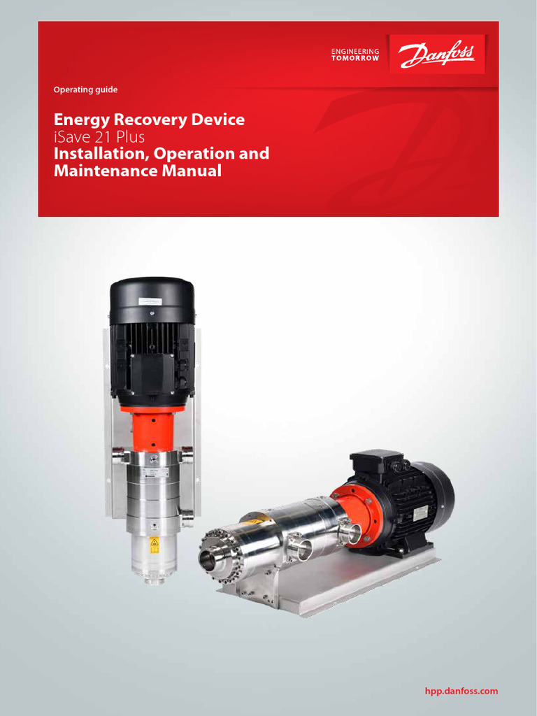 IOM ISave 21 Plus | PDF | Pump | Manufactured Goods