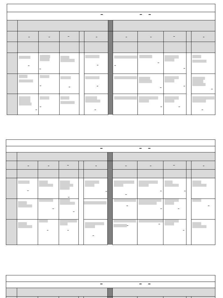 BS Semester I Time Table - Nov 2024 | PDF