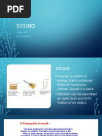 Cbse Class 8 Science Notes Chapter 10 | PDF | Sound | Noise