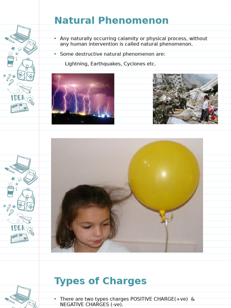 Some Natural Phenomenon | PDF | Electric Charge | Applied And ...