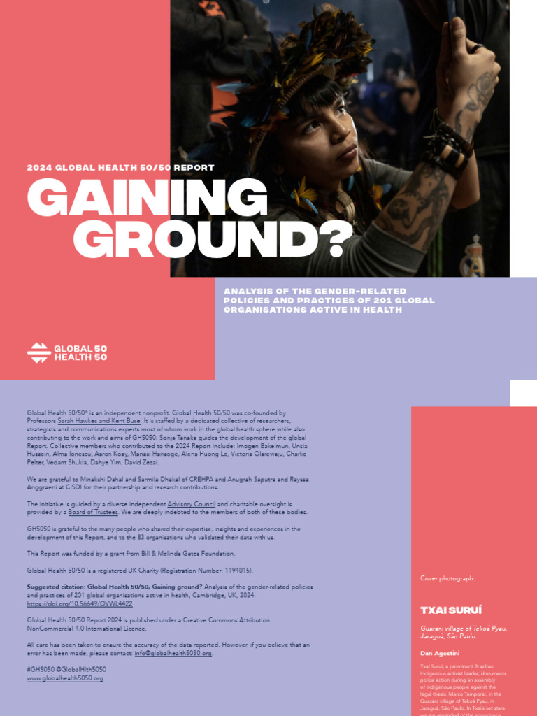 Gaining Ground - GH5050 2024 Report - Online | PDF | Gender Pay Gap ...