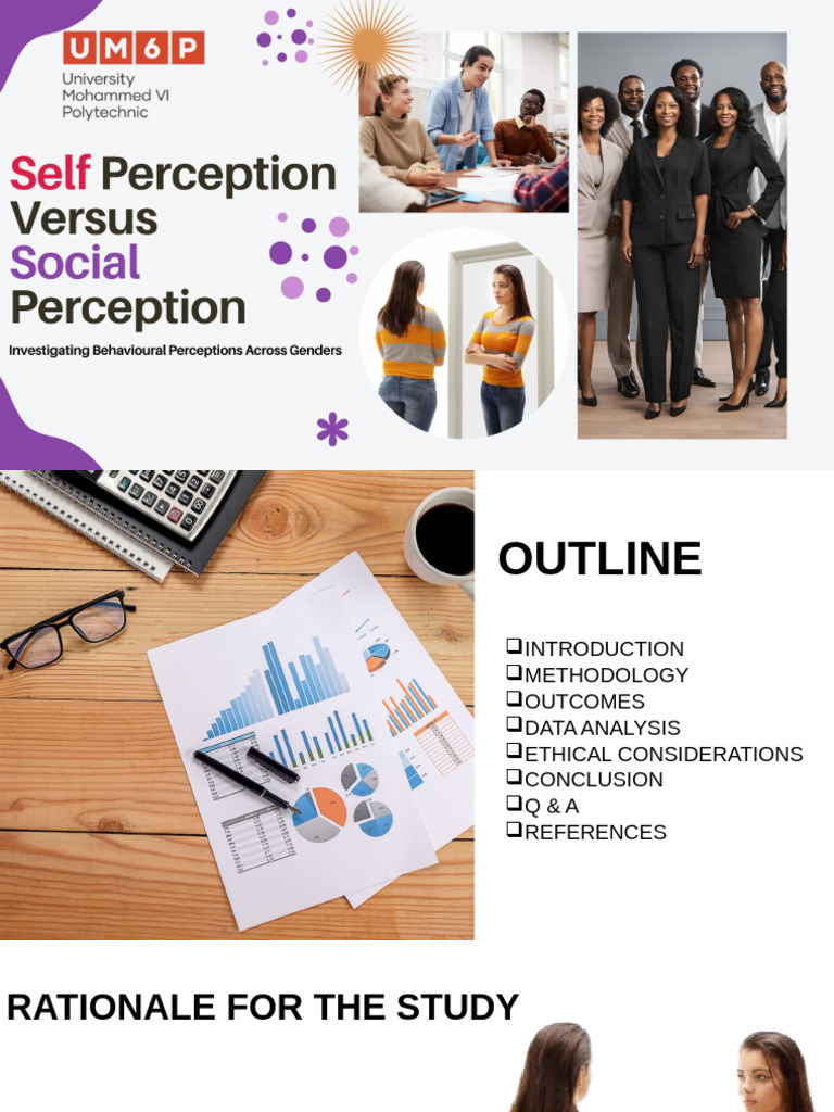 Gender and Self-Peer Perception Study | PDF | Statistics | Qualitative Research