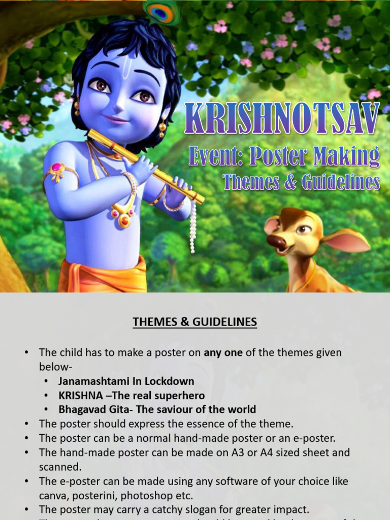 Poster Making Themes & Guidelines | PDF