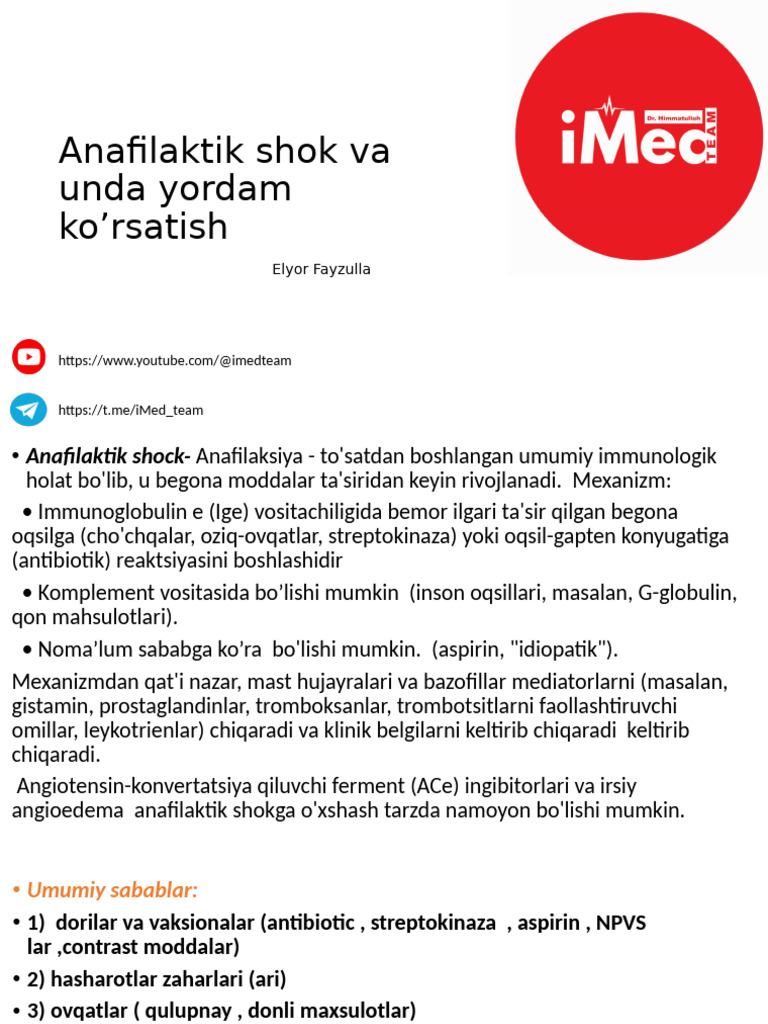 Anafilaktik Shok (2) | PDF