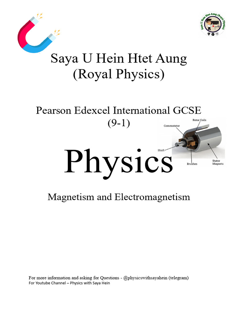 Magnetism and Electromagnetism | PDF | Schools | Educational Stages