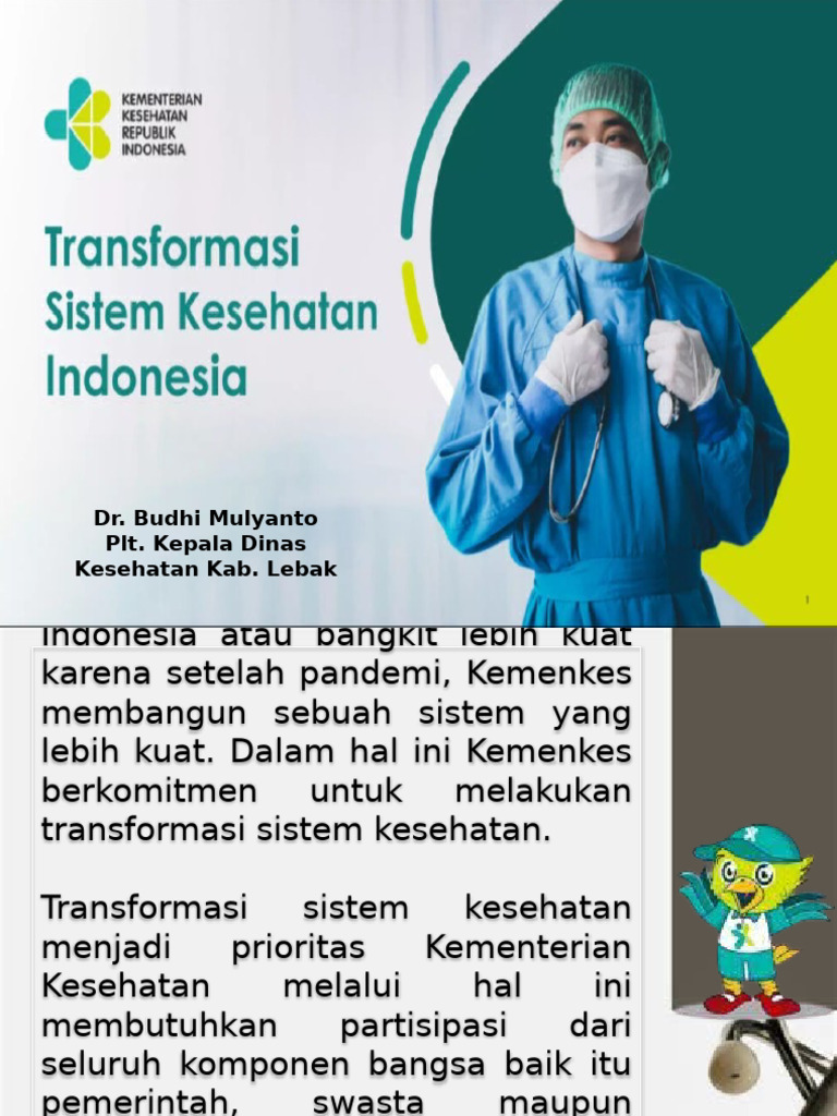 Transformasi Sistem Kesehatan | PDF