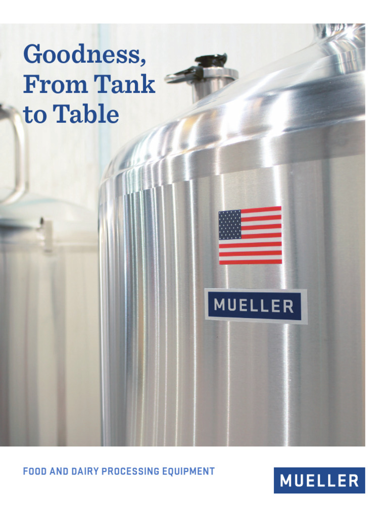 Paul Mueller Company Food Dairy Processing Equipment Brochure | PDF ...