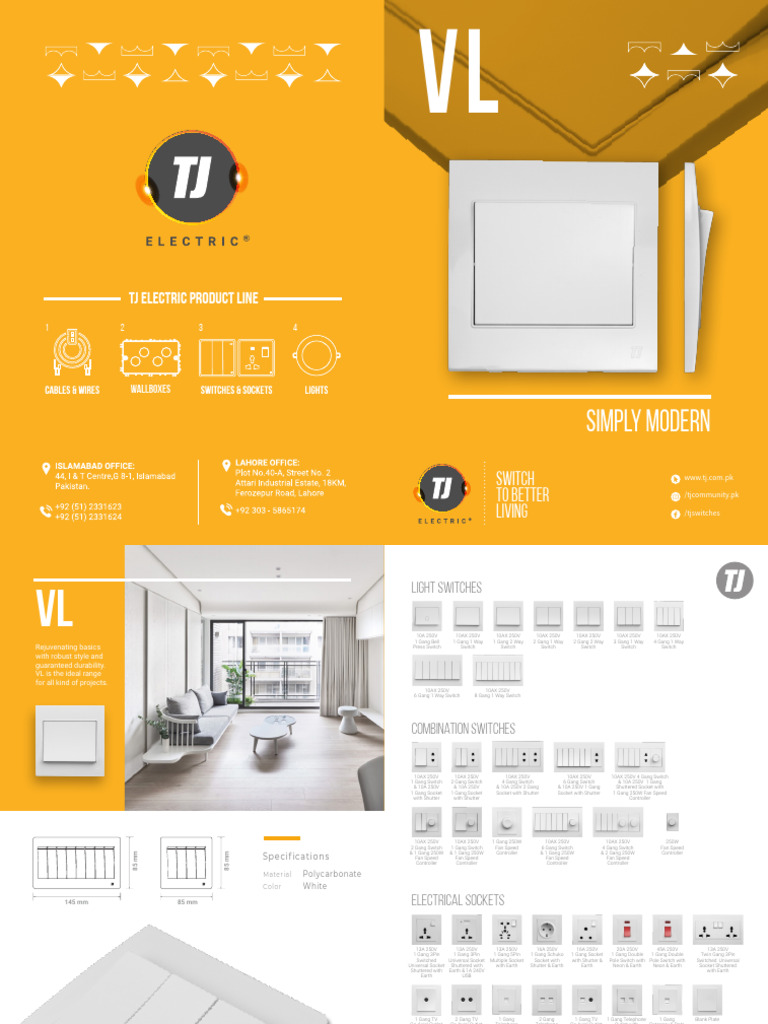 3. VL Leaflet | PDF | Manufactured Goods | Electrical Components
