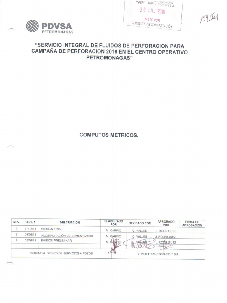 Computos Metricos | PDF