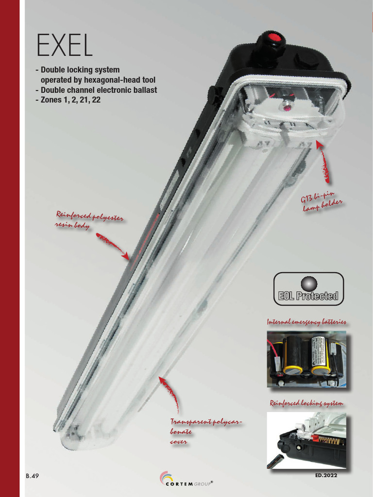 exel-en-v90251 | PDF | Fluorescent Lamp | Lighting