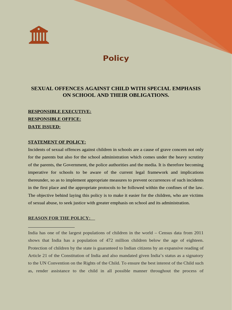 Policy Drafting Final 1 | PDF | Crimes | Crime & Violence