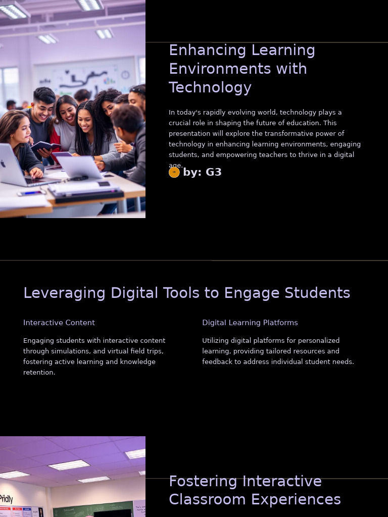 G3 | PDF | Learning | Collaboration