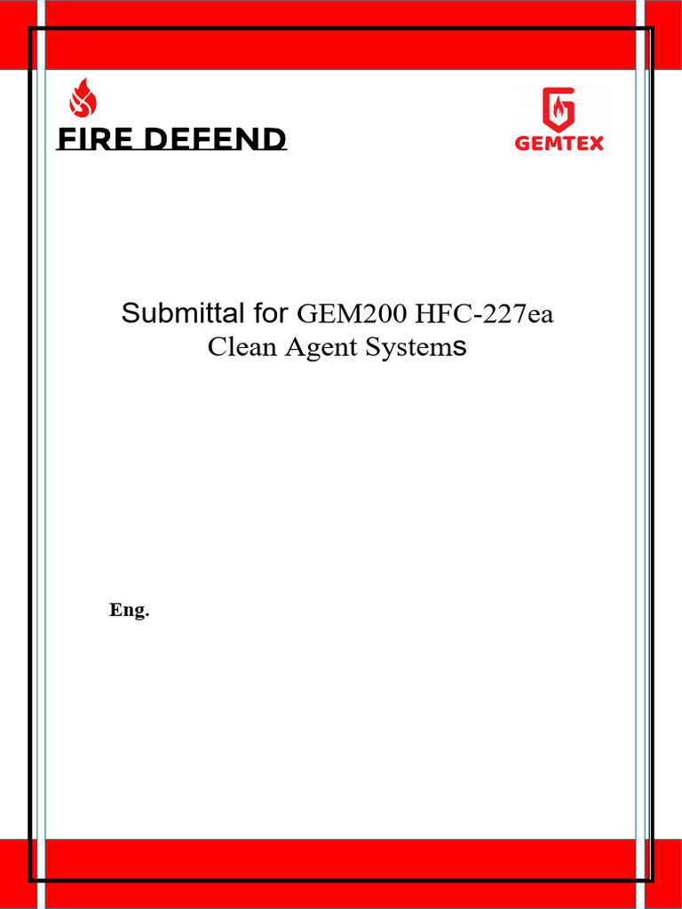 Gemtex FM200 Full Submittal - 18!8!2024 | PDF | Valve | Actuator