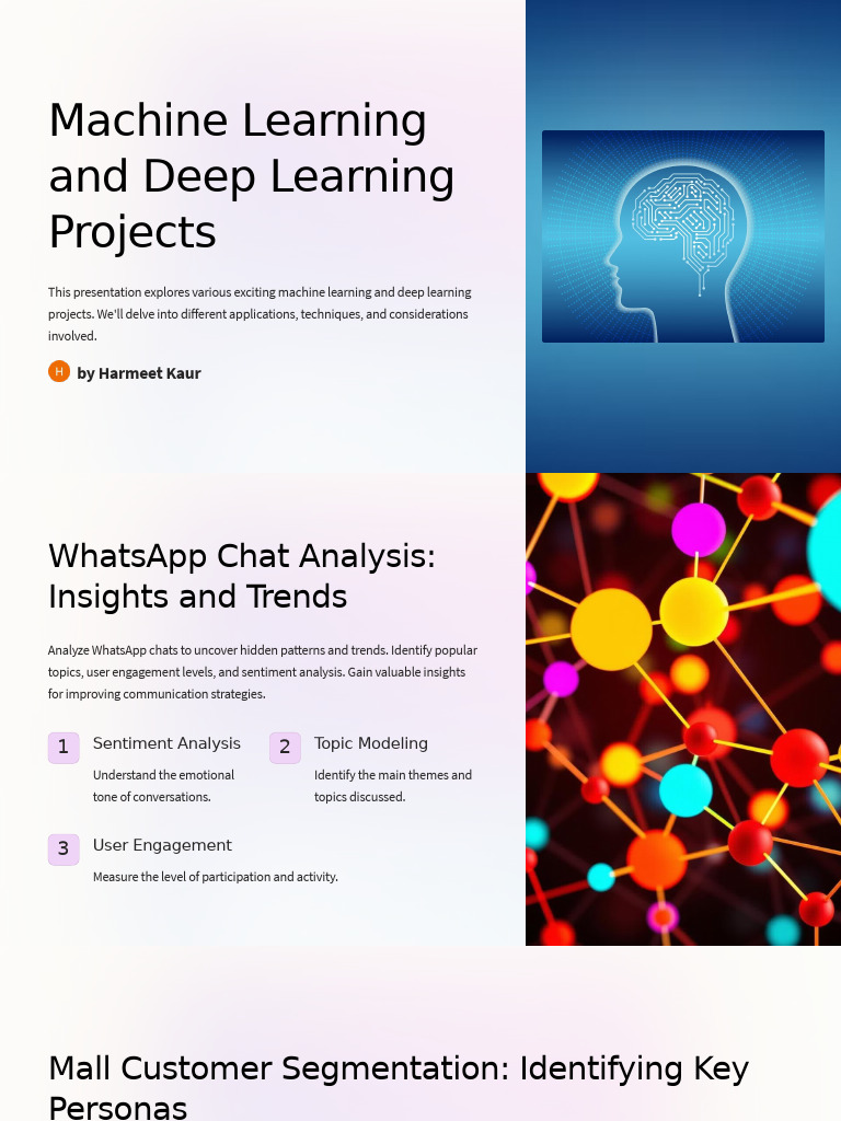 ML & DL Projects for Tech Enthusiasts | PDF | Machine Learning | Deep Learning