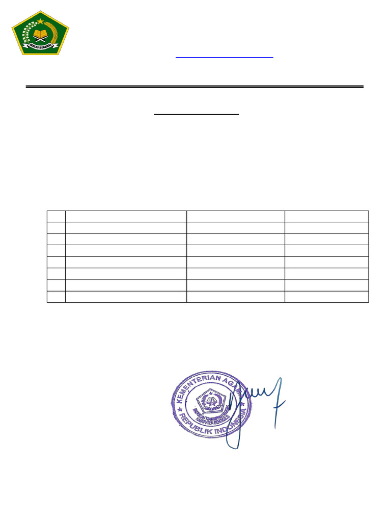 Suket Absen Error | PDF