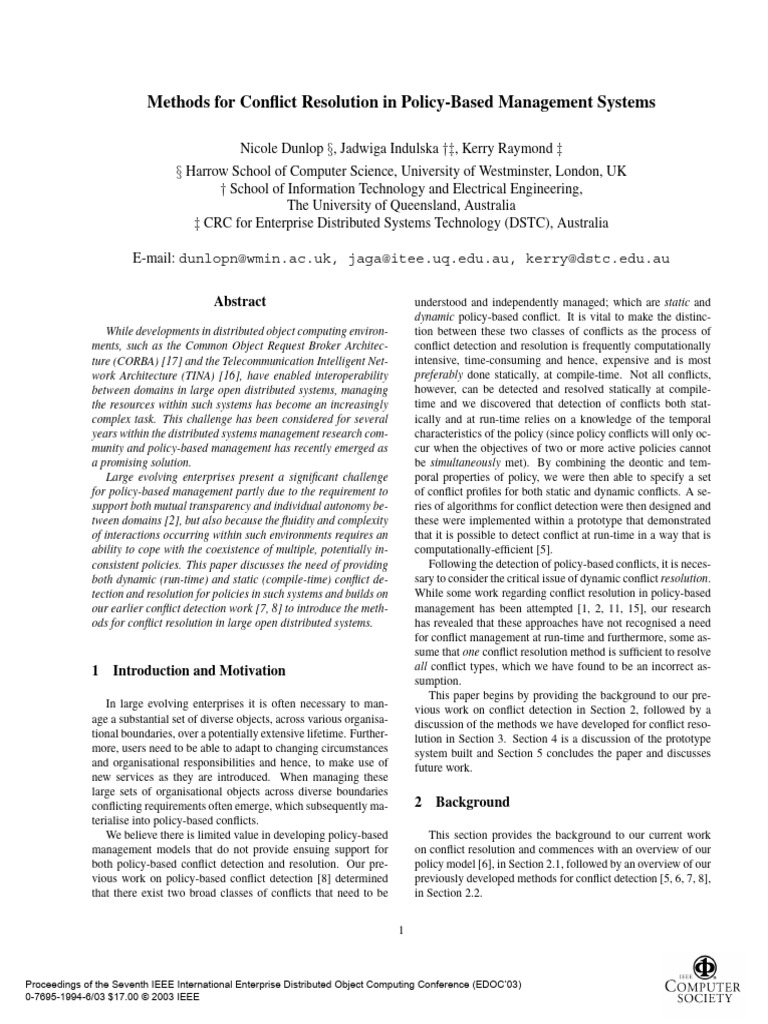 hrm 7 | PDF | Policy | Conflict Resolution