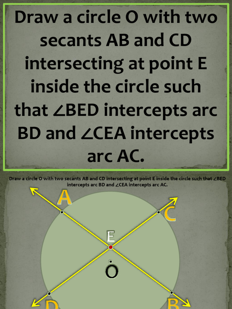 LESSON-34-MATH10 | PDF | Circle | Angle