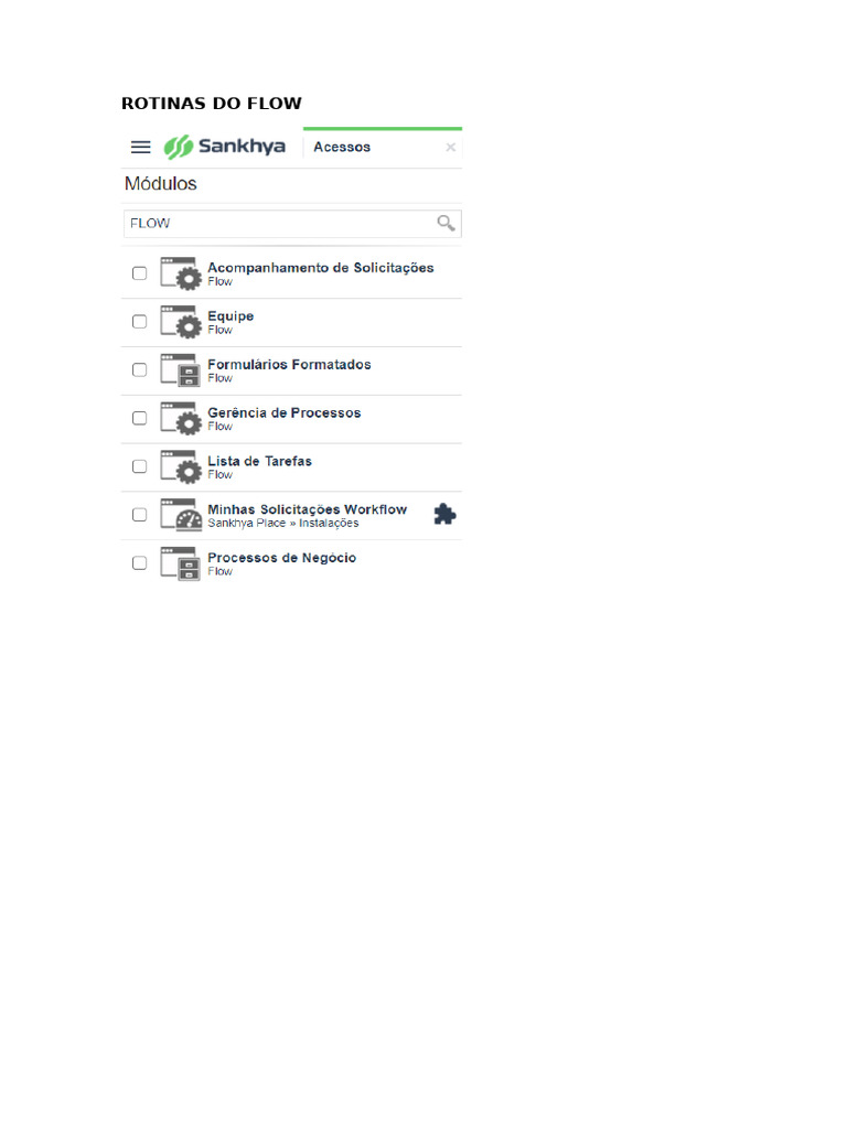 Rotinas Do Flow | PDF