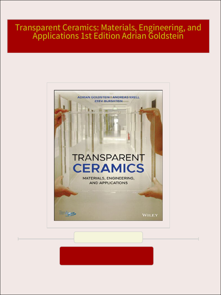 Instant ebooks textbook Transparent Ceramics: Materials, Engineering ... Instant ebooks textbook Transparent Ceramics: Materials, Engineering ...