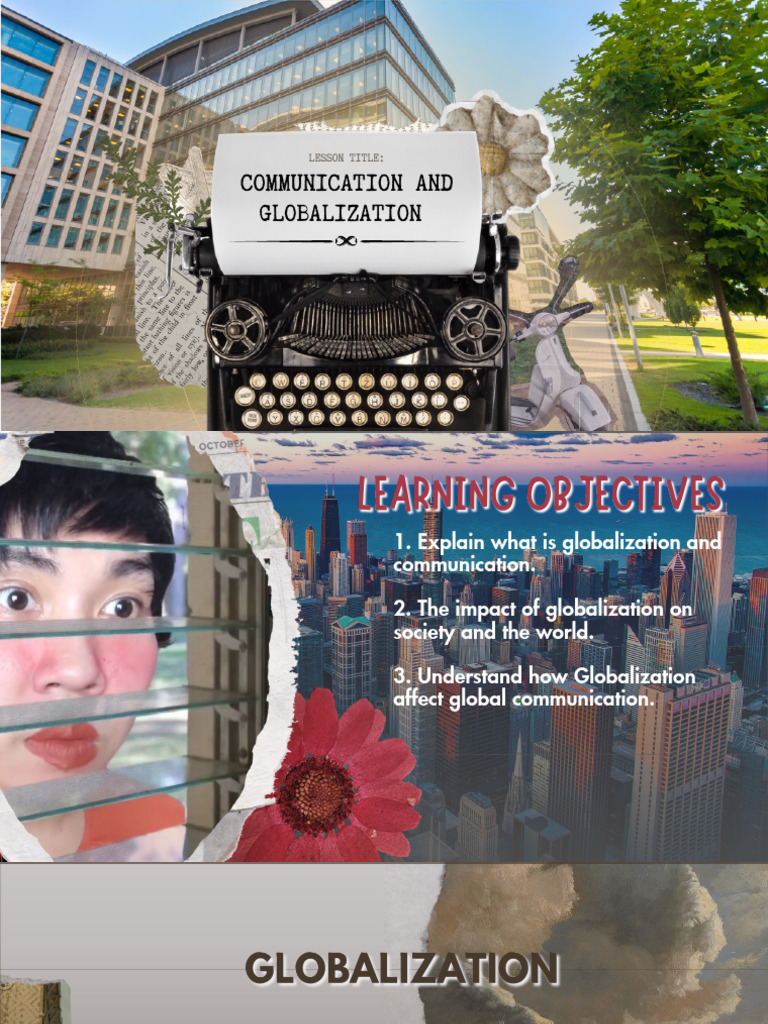 Communication and Globalization PDF | PDF | Communication | Internet