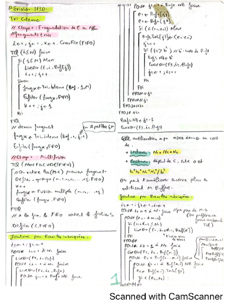 Algorithmes Jointure | PDF