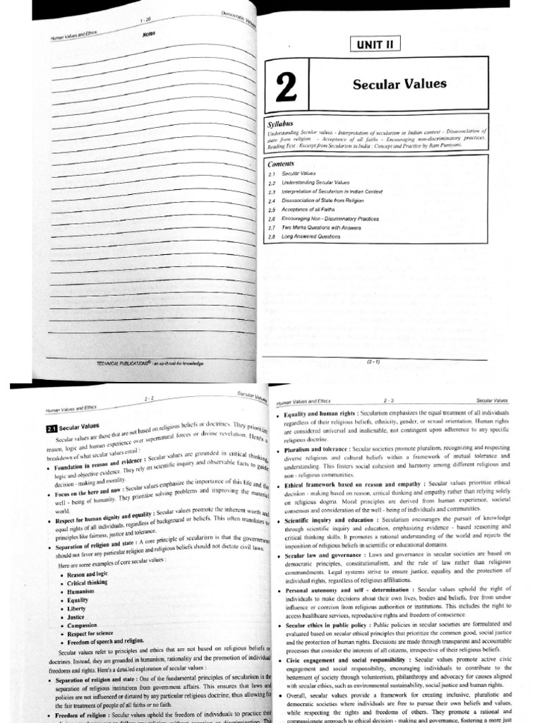 GE3791 - Unit 2 | PDF