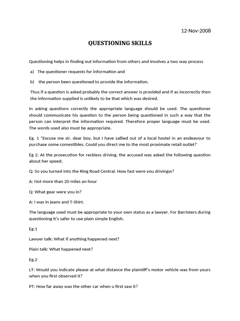 12-Nov-08 | PDF | Witness | Communication