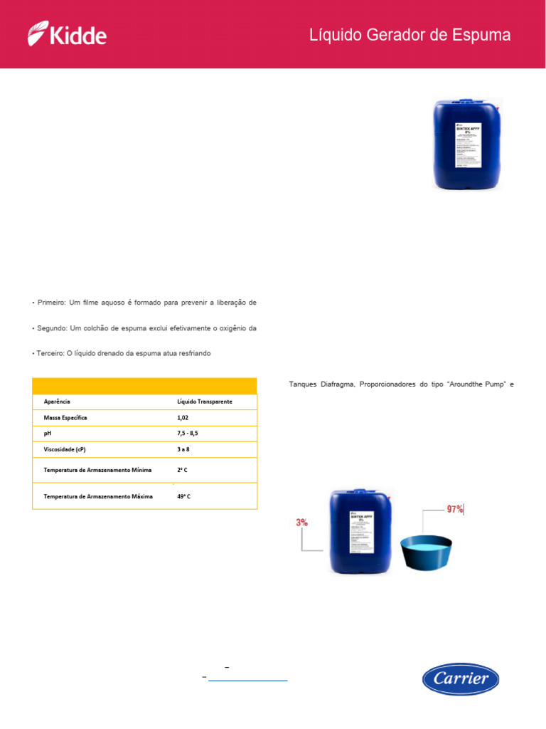 01 - Sintex AFFF 3 - Versão 07.2023 - tcm530-211837 | PDF | Embalagem e ...
