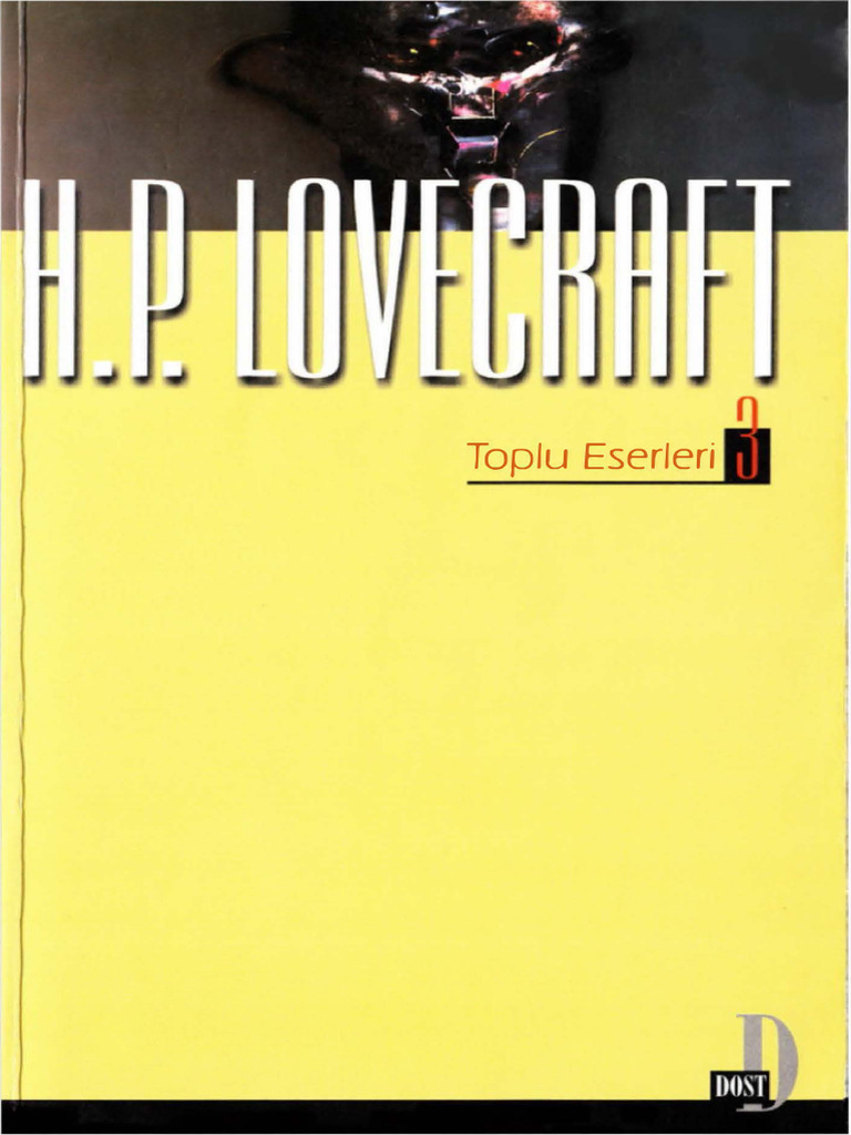 H. P. Lovecraft - Toplu Eserleri Cilt 3 | PDF